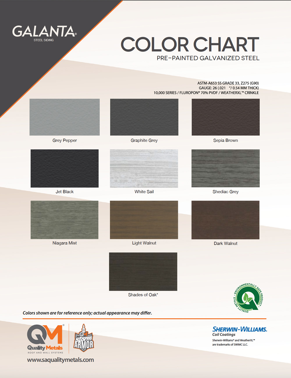 GALANTA (New) - Metal Roofing, Siding, Coils & Trim by Quality Metals